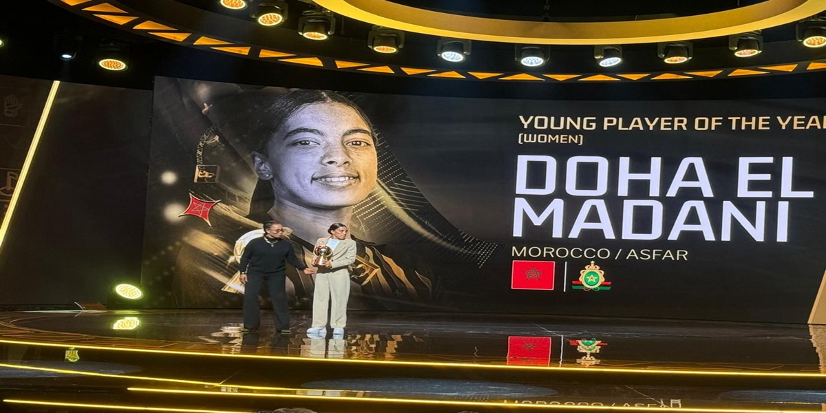 CAF Awards 2024: La Marocaine Doha El Madani élue jeune joueuse de l ...